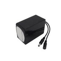 China 7.4V 3Ah Built-in BMS Rechargeable Li-ion Battery with DC Male Female Connector Wire for Solar Security Camera, CE China Manufacturing Factory for sale