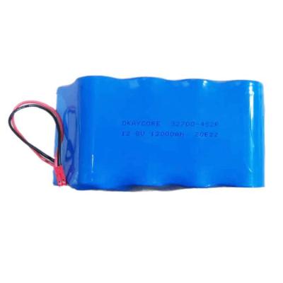 China 12V 12Ah Lithium Rechargeable 18650 Battery Pack with JST Red Connector for Electronic Hanging Crane Scale , UN38.3 China Manufacturing Factory for sale