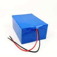 China 40Ah 12V Large Square Block 18650 Rechargeable Lithium Battery Pack with Stripped Red Black Bare Lead Wires for Portable Electronic Devices, RoHS Compliant Made in China for sale