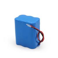 China 12V 6000mAh Rechargeable Lithium Battery Pack with Pre-crimped Spade Terminal Wires for Portable Speakers , IEC62133 China Manufacturer for sale