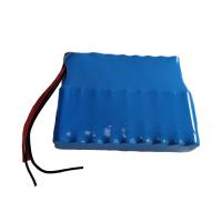 China OEM ODM 18650 Battery Pack | 23Ah 12V Rechargeable Battery Pack with Bare Tinned Lead Wires for Special-Shaped Massager | RoHS Compliant Made in China for sale