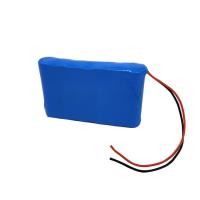 China Custom 12V 4400mAh Blue PVC Insulated BMS Protected Rechargeable Li-ion Cell with Bare Tinned Red Black Lead Wires for Slim Embedded Devices, RoHS Compliant Made in China for sale