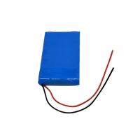 China Custom 12V 4400mAh Blue PVC Insulated BMS Protected Rechargeable Li-ion Cell with Bare Tinned Red Black Lead Wires for Slim Embedded Devices, RoHS Compliant Made in China for sale