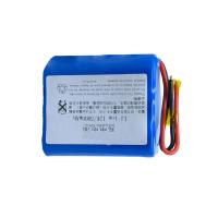 China Custom 12V 5000mAh Rechargeable Lithium Battery Packs with Heat-Shrunk Bare Lead Wires for mall Solar Lights | IEC62133 China Manufacturer for sale