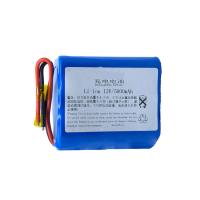 China Custom 12V 5000mAh Rechargeable Lithium Battery Packs with Heat-Shrunk Bare Lead Wires for mall Solar Lights | IEC62133 China Manufacturer for sale