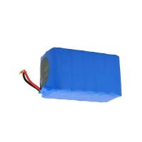China Custom 12V 12Ah Rechargeable 18650 Battery Pack with Blue PVC Insulated for Portable Water Pumps | RoHS Compliant Made in China for sale