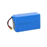 China Custom 12V 12Ah Rechargeable 18650 Battery Pack with Blue PVC Insulated for Portable Water Pumps | RoHS Compliant Made in China for sale