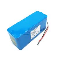 China High Capacity 11.1V 16000mAh 18650 Lithium Rechargeable Battery Pack with Bare Red Black Lead Wires for Emergency Backup Power, CE China Manufacturer for sale