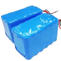 China High Discharge 18650 Battery Pack | 11.1V 20Ah Blue PVC Insulated Rechargeable Lithium Ion Battery Pack for Portable Nebulizer | RoHS Compliant Made in China for sale