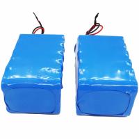 China High Discharge 18650 Battery Pack | 11.1V 20Ah Blue PVC Insulated Rechargeable Lithium Ion Battery Pack for Portable Nebulizer | RoHS Compliant Made in China for sale