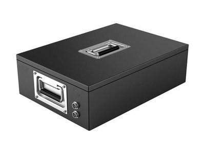 China High Discharge 18650 Battery Pack | 12V 128AH Metal Lithium Battery Enclosure Box for Marine Boat Energy Storage | RoHS Compliant Made in China for sale