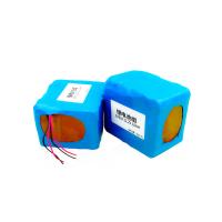 China 10Ah 24V 18650 Lithium Ion Battery Pack with 3Pin White JST Terminal Connector, Blue PVC Wrapped Rechargeable Li-ion Storage Battery for Cleaning Machine，IEC62133 China Manufacturer for sale