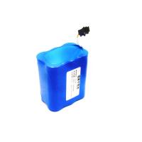 China 2600mAh 24V Custom Square Wave Shape 18650 Lithium Ion Battery Pack with Multi-Wire Black Plastic Terminal Connector，Li-ion Storage Battery for Medical Equipment，CE Compliant Made in China for sale