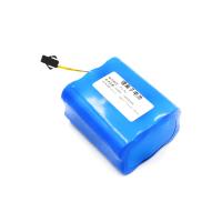 China 2600mAh 24V Custom Square Wave Shape 18650 Lithium Ion Battery Pack with Multi-Wire Black Plastic Terminal Connector，Li-ion Storage Battery for Medical Equipment，CE Compliant Made in China for sale