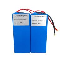China 13Ah 24V Li-ion Battery Pack with 2Pin White JST Connector, Blue PVC Wrapped Rechargeable Lithium Storage Battery for Wheelchair，UN38.3 Compliant Made in China for sale