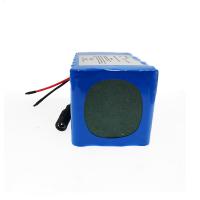 China 10Ah 24V Lithium Ion Battery Pack with DC Female Power Connector, Blue PVC Insulated Rechargeable Li-ion Storage Battery for CCTV Camera，UN38.3 China Manufacturer for sale