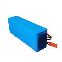 China 20Ah 24V 18650 Lithium Ion Battery Pack, Built-in BMS with Red Bullet Male Female Connector for Garden Equipment, UN38.3 Compliant Made in China for sale