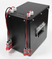 China Custom 120Ah 24V LiFePO4 Lithium Iron Phosphate Battery Pack，Metal Enclosure with Dual Anderson Quick Disconnect Plugs for E-Boat Golf Cart，MSDS China Manufacturer for sale