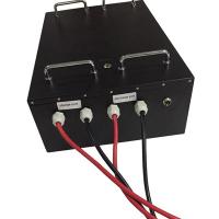 China 24V 200 AMP LiFePO4 Lithium Iron Phosphate Battery Pack, Dual Metal Carry Handles Dual Anderson for Fishing Boat, RoHS Compliant Made in China for sale