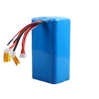 China 11.6Ah 24V 18650 Lithium Ion Battery Pack, Multi Red Black Stripped Wire Tabs Built-in BMS for Electric Vehicle, CE China Manufacturing Factory for sale