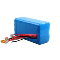 China 11.6Ah 24V 18650 Lithium Ion Battery Pack, Multi Red Black Stripped Wire Tabs Built-in BMS for Electric Vehicle, CE China Manufacturing Factory for sale