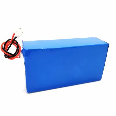 China 5200mAh 24V Rectangle 18650 Rechargeable Lithium Ion Battery Pack with White 2Pin JST Connector for Small DC Water Pump, CE China Manufacturing Factory for sale