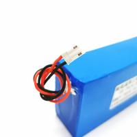 China 5200mAh 24V Rectangle 18650 Rechargeable Lithium Ion Battery Pack with White 2Pin JST Connector for Small DC Water Pump, CE China Manufacturing Factory for sale