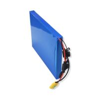 China 7500mAh 24V Ultra Thin Flat LiPo Lithium Polymer Battery Pack with XT60 High Current Connector & Dual Fuse Safety Holders for Electric Skateboard, ROSH China Manufacturer for sale
