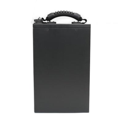 China 60V 20Ah LiFePO4 Lithium Battery Pack with Anti-Slip Fabric Carry Handle & Side Aviation Connector Port for Portable Outdoor Equipment，IEC62133 China Manufacturer for sale