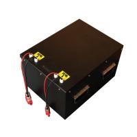 China 96V 120Ah LiFePO4 Lithium Battery Pack with Dual Side Recessed Carry Handles, Separate Independent Charge & Discharge Terminal Outputs for Solar Energy Storage, UN38.3 Certified for sale