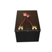 China 96V 120Ah LiFePO4 Lithium Battery Pack with Dual Side Recessed Carry Handles, Separate Independent Charge & Discharge Terminal Outputs for Solar Energy Storage, UN38.3 Certified for sale