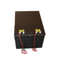 China 96V 120Ah LiFePO4 Lithium Battery Pack with Dual Side Recessed Carry Handles, Separate Independent Charge & Discharge Terminal Outputs for Solar Energy Storage, UN38.3 Certified for sale