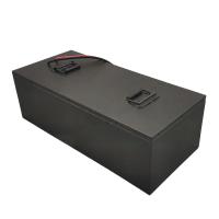 China 60Ah 48V LiFePO4 Lithium Battery Pack with Dual Recessed Top Carry Handles & Thick Red-Black Output Wires for Golf Cart Battery, IEC62133 China Manufacturer for sale