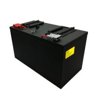 China 80Ah 48V LiFePO4 Lithium Battery Pack with Dual Separate Red & Gray Anderson Connectors & Double Top Carry Handles for Industrial Cleaning Machines, MSDS China Manufacturer for sale