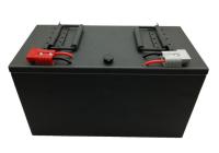 China 80Ah 48V LiFePO4 Lithium Battery Pack with Dual Separate Red & Gray Anderson Connectors & Double Top Carry Handles for Industrial Cleaning Machines, MSDS China Manufacturer for sale