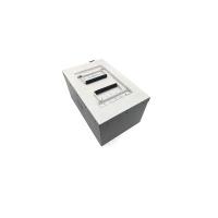 China 60Ah 48V LiFePO4 Lithium Battery Pack with Dual Recessed Top Carry Handles & Side IEC Charging Socket for AGV Robot，RoHS Compliant Made in China for sale