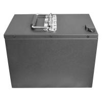 China 40Ah 60V LiFePO4 Lithium Battery Pack with Side Latch Lock & Top Metal Carry Handle for Warehouse Automation Equipment, CE China Manufacturing Factory for sale