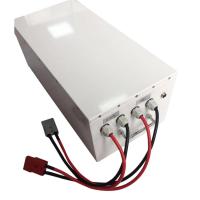 China 48V 20Ah LiFePO4 Lithium Battery Pack with Dual Anderson Connectors & Waterproof Cable Glands for Warehouse Automated Equipment, IEC62133 China Manufacturer for sale