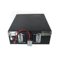 China 30A 60Ah 48V LiFePO4 Lithium Battery Pack，Industrial Lithium Iron Phosphate Battery with Single Anderson Connector & Built-in Smart BMS for AGV Robot，MSDS China Manufacturer for sale