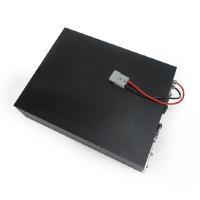 China 30A 60Ah 48V LiFePO4 Lithium Battery Pack，Industrial Lithium Iron Phosphate Battery with Single Anderson Connector & Built-in Smart BMS for AGV Robot，MSDS China Manufacturer for sale