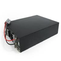 China 30A 60Ah 48V LiFePO4 Lithium Battery Pack，Industrial Lithium Iron Phosphate Battery with Single Anderson Connector & Built-in Smart BMS for AGV Robot，MSDS China Manufacturer for sale