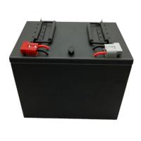 China 60V 100Ah LiFePO4 Lithium Battery Pack，Industrial Lithium Iron Phosphate Battery with Dual Anderson Connectors & Built-in Smart BMS for Electric Forklift, RoHS Compliant Made in China for sale