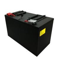 China 60V 100Ah LiFePO4 Lithium Battery Pack，Industrial Lithium Iron Phosphate Battery with Dual Anderson Connectors & Built-in Smart BMS for Electric Forklift, RoHS Compliant Made in China for sale