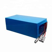 China 67Ah 48V 18650 Lithium Ion Battery Pack Dual Output DC Charging Jack + White 2P Male Connector for Outdoor Power Equipment, CE China Manufacturer for sale