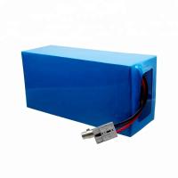 China 67Ah 48V 18650 Lithium Ion Battery Pack Dual Output DC Charging Jack + White 2P Male Connector for Outdoor Power Equipment, CE China Manufacturer for sale