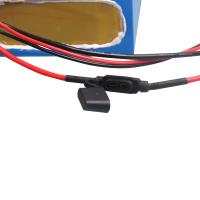 China 48V 25Ah 18650 Lithium Ion Battery Pack, Multi Red Black Wire Harness Small JST Male Connector for Garden Wall Lamp，IEC62133 China Manufacturer for sale