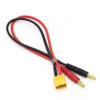 China XT60 Battery Connection Cable Assembly |  12WAG XT60 Female to 4.0mm Gold-Plated Banana Plug Charging Cable for RC Hobbyists | Made in China for sale