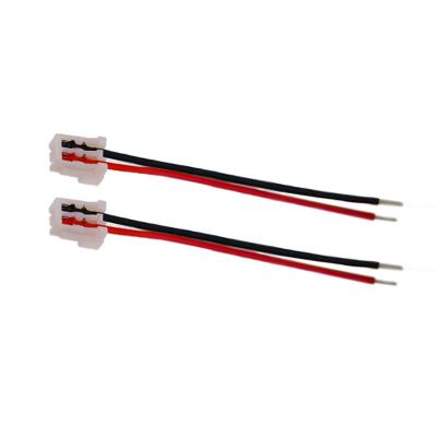 China Custom 2Pin JST Pre‑crimped Wire Harness，Red Black Female Connector Cable for Toy Equipment，Wire Harness Wholesale China for sale