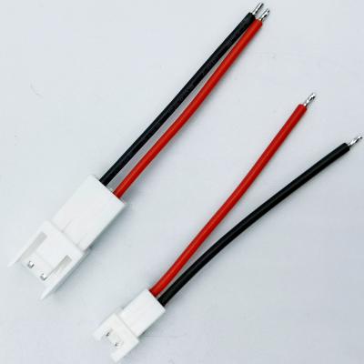 China Factory Direct Supply Wire Harness -JST XH 2 Pin Pitch 2.54mm Male Female Wire Cable Connector XH2.54 2P Plug Socket 20cm Wire Length 26AWG for sale