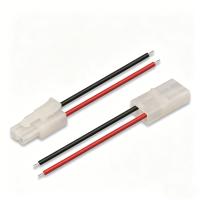 China FDD Cold-Pressed to L6.2 Tamiya Plug Connector Adapter Wire Harness 2P 4P Male and Female Connector with 14AWG 10mm Cable, Male Female Connectors 4 Pairs for Auto, Motorcycle for sale